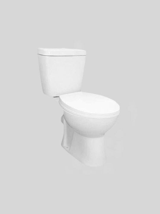 Ceramita Run Λεκάνη Δαπέδου Rimless με Καζανάκι Λευκή - Λεκάνες στο ...